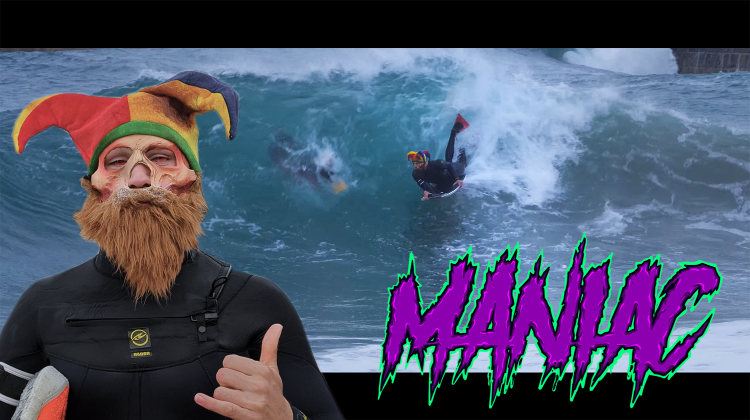 » BISKIT NINE // MANIAC!! We Bodyboard - Bodyboarding Videos and Movies